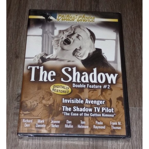 Media | New Sealed The Shadow Double Feature Dvd | Poshmark